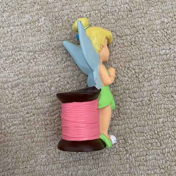 Disney | Accents | Disney Tinkerbell Spool Of Yarn Squeaky Rubber Toy ...